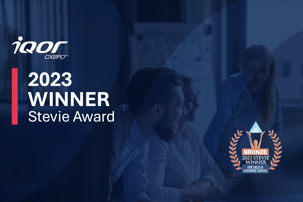 iQor Wins 2023 Bronze Stevie® Award